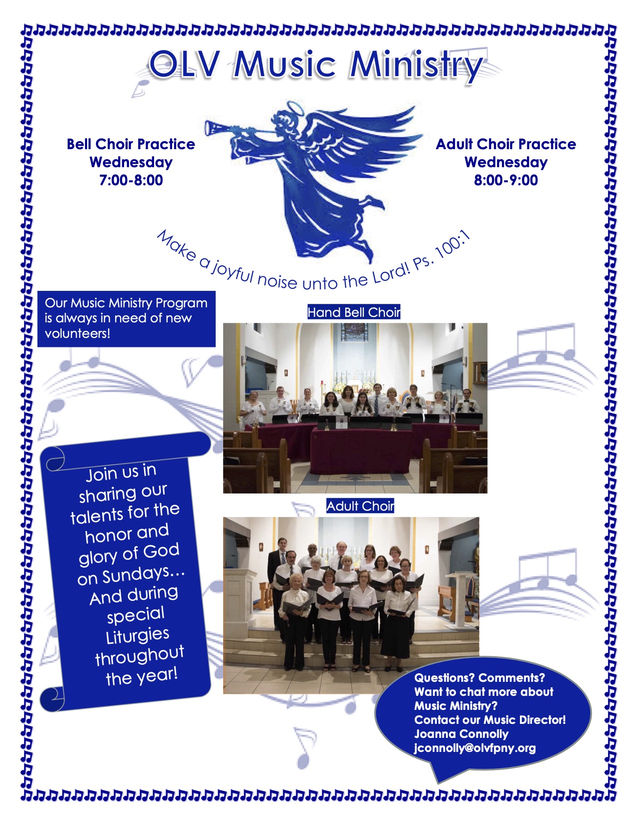 Music Ministry - Our Lady of Victory Parish